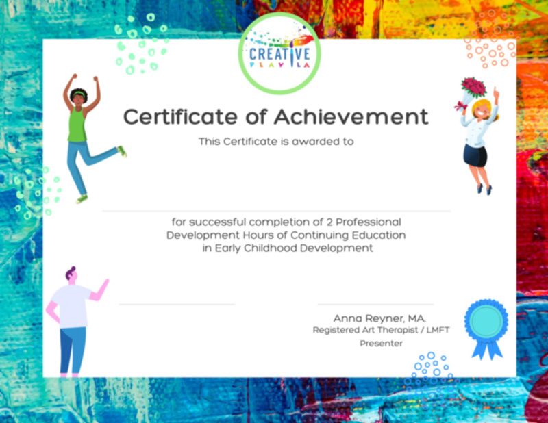 Professional Development for Teachers | CreativePlayLA